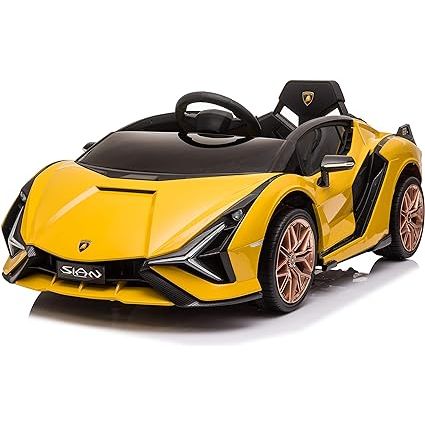 Lamborghini Sian 12V | Yellow – The Kiddo Depot