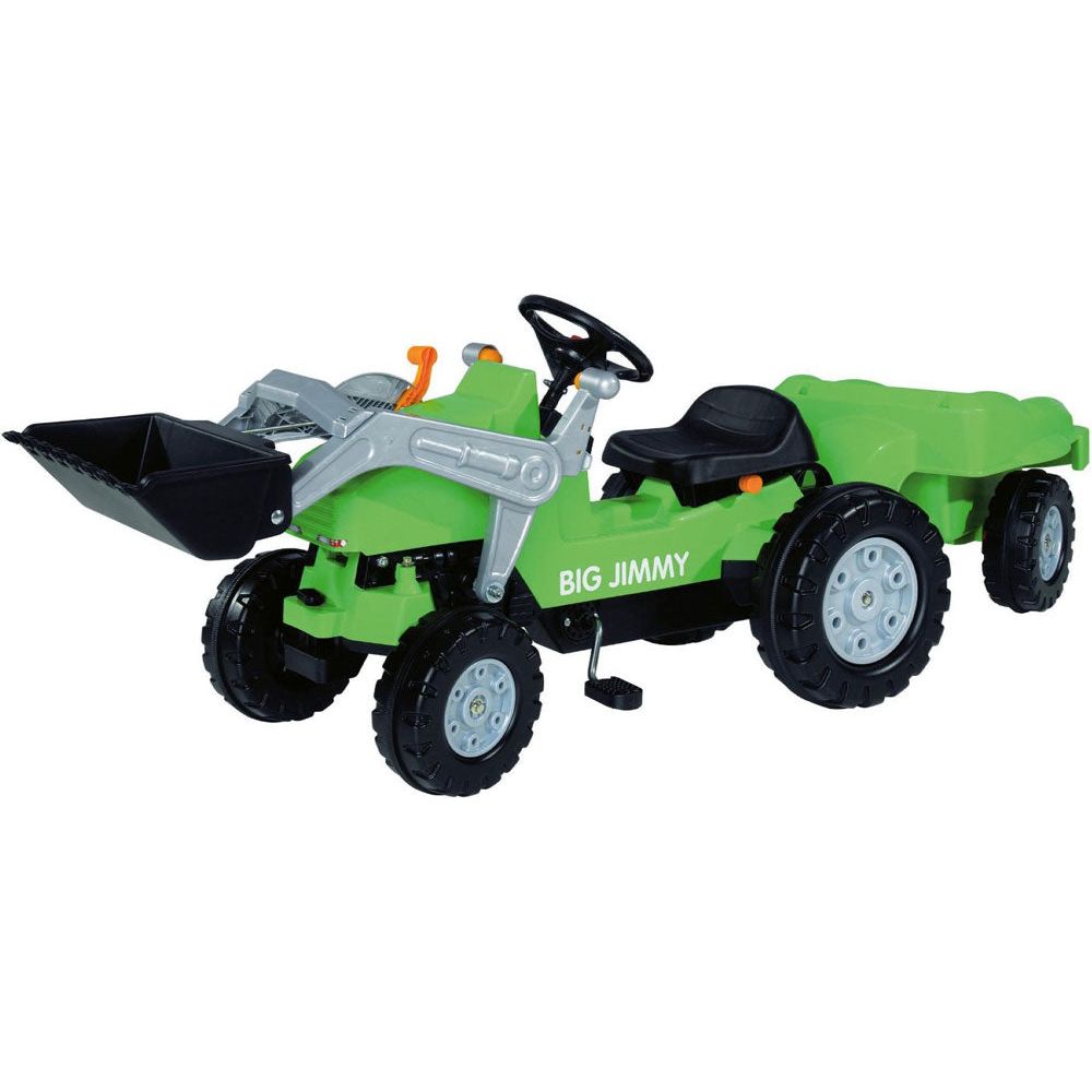 Big Jimmy Loader plus Trailer Pedal Tractor – The Kiddo Depot