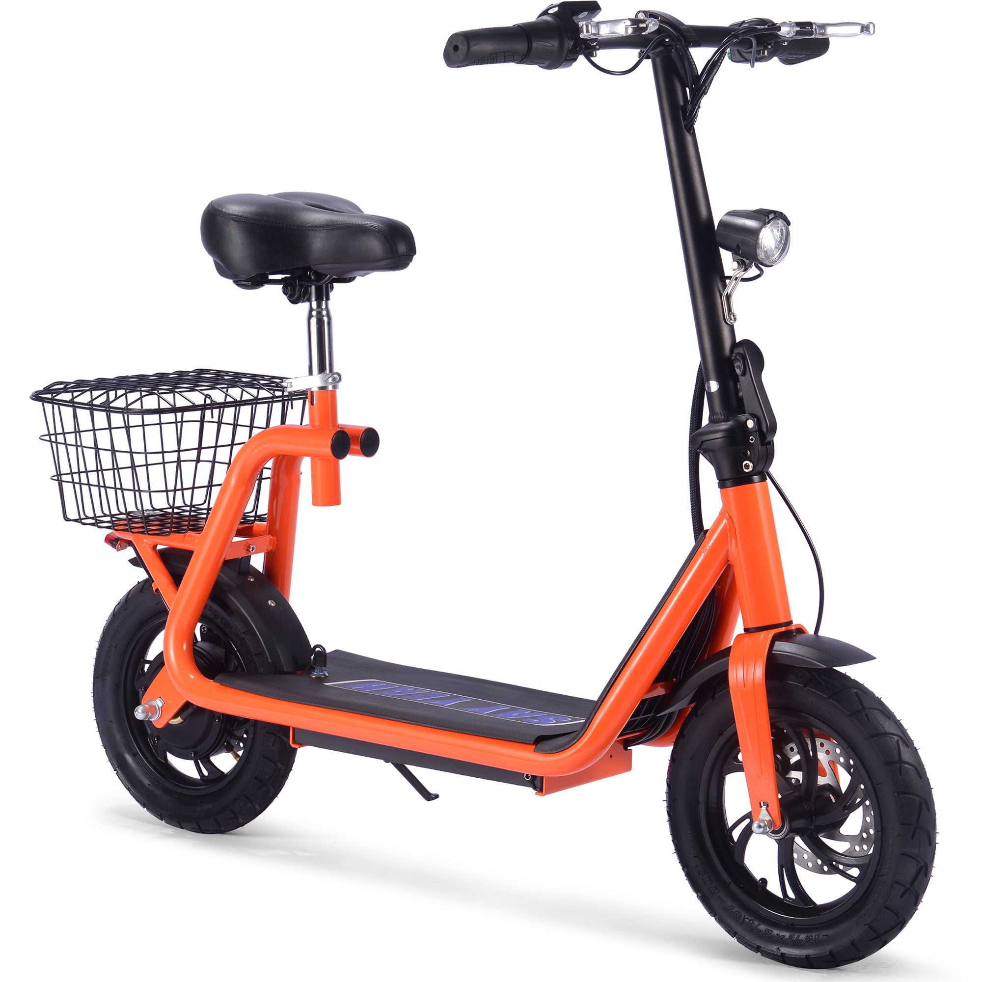 MotoTec Metro 36v 500w Lithium Electric Scooter Orange – The Kiddo Depot